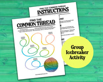 Find the Common Thread Quick Group Team Building Activity & Icebreaker ...