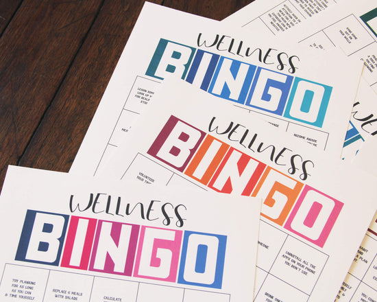 Health & Wellness Monthly BINGO Challenge Printable Activity – Oh My ...